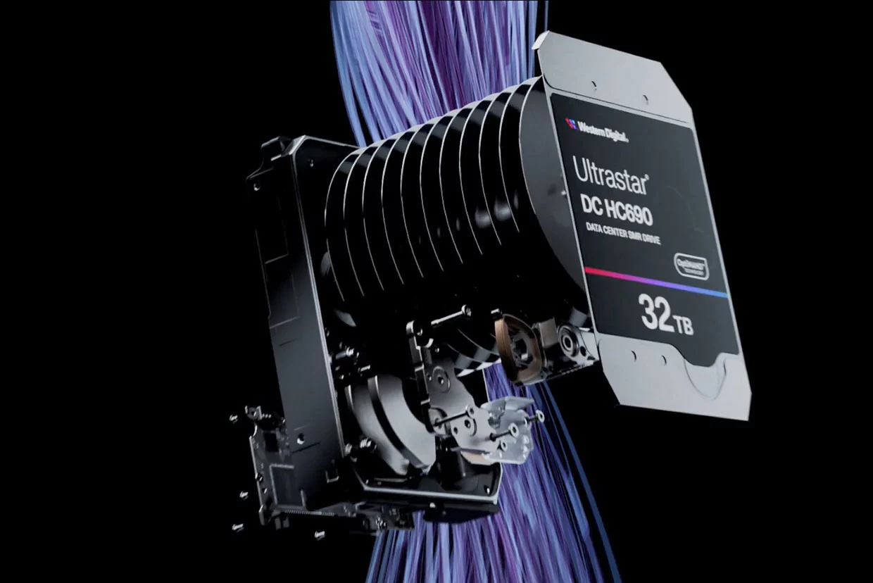 WD Lanza Disco Duro de 32TB con 11 Platos